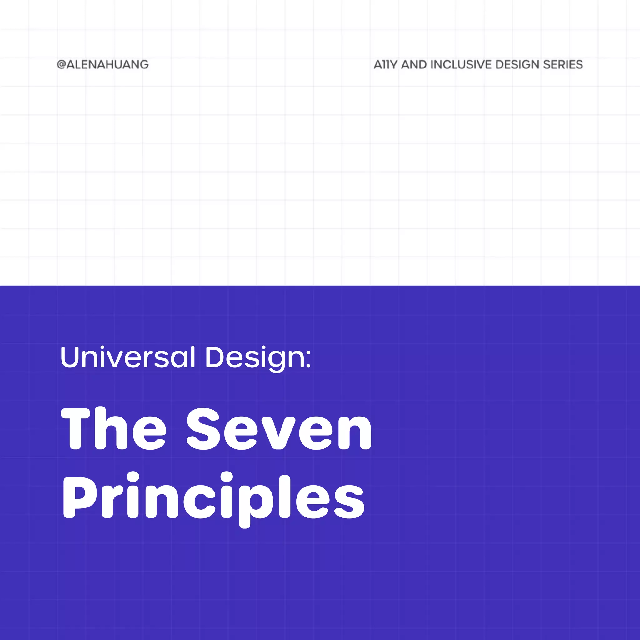 Principles of Universal Design | PDF