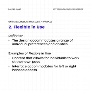 Principles of Universal Design | PDF