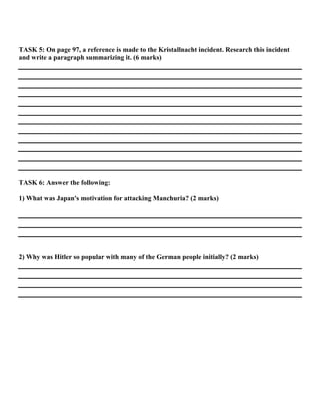 Social Studies 10 and 11 Textbook Key for Counterpoints | DOC