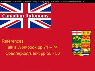 SS11 autonomy1920s | PPT