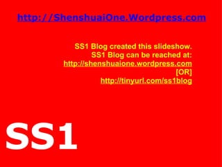 SS1 Imperial Update 12152008CE Redo | PPT