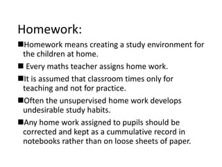 Techniques of Mathematics | PPTX | Homework and Study | Education