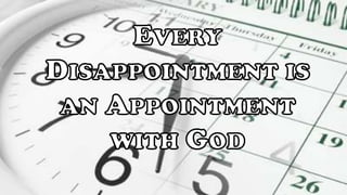 Dealing with Disappointment | PPTX