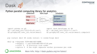Spark Summit 2016: Connecting Python to the Spark Ecosystem | PDF ...