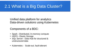 Introduction to SQL Server Big Data Clusters | PDF