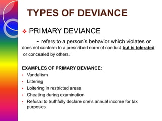 Ss2 report (deviance) | PPTX