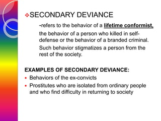 Ss2 report (deviance) | PPTX