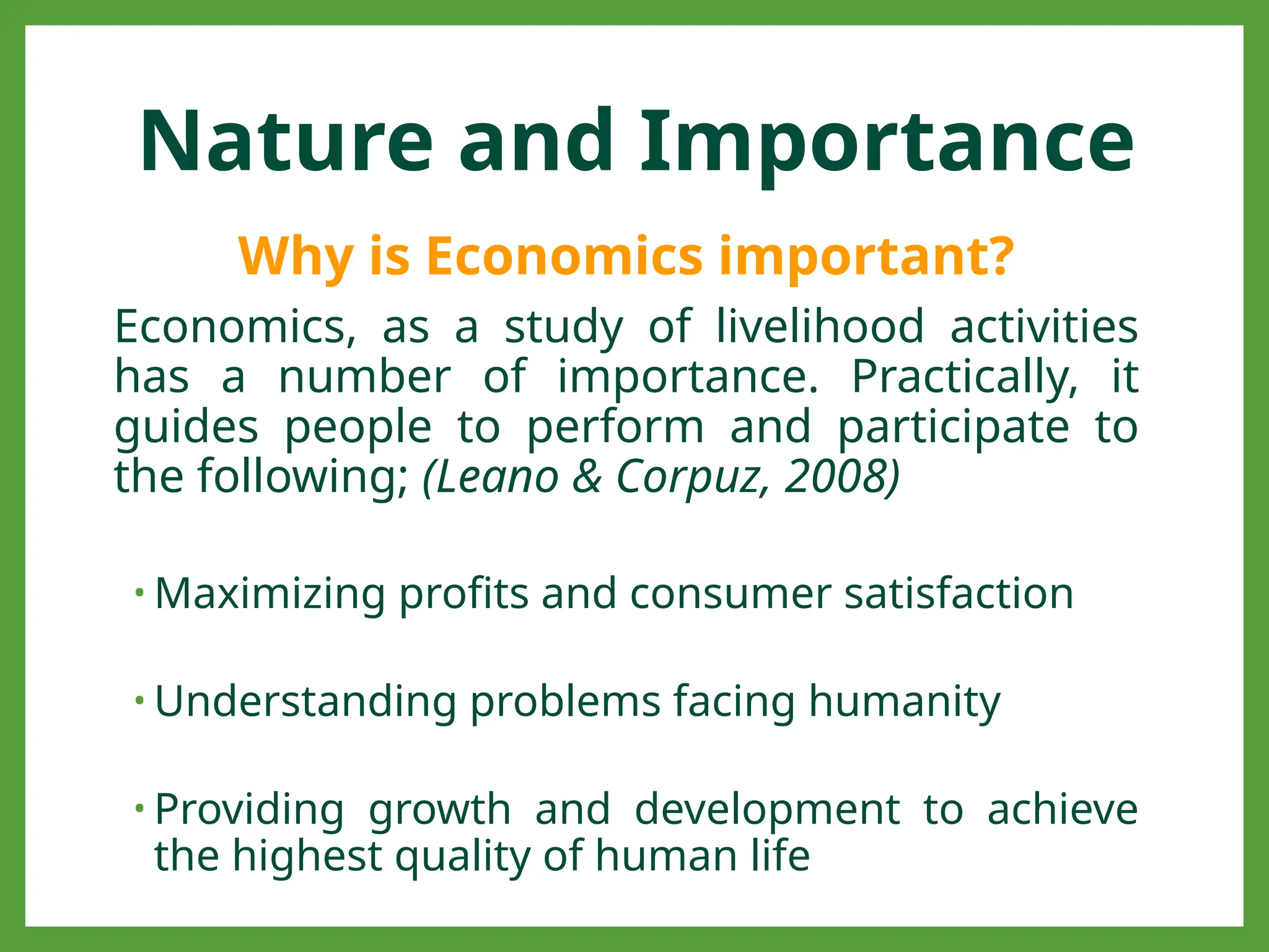 comparative econimic planning topic 1 and 2 | PPTX