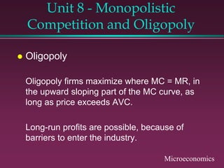 major difference between monopoly and oligopoly | PPT