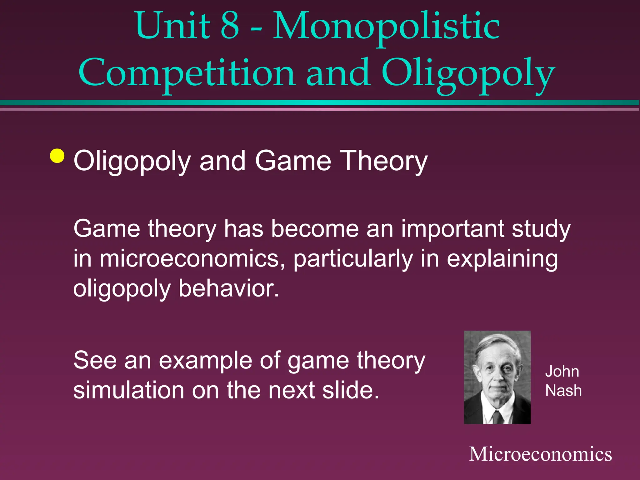 Monopolistic Competition & Oligopoly PPT | PPT