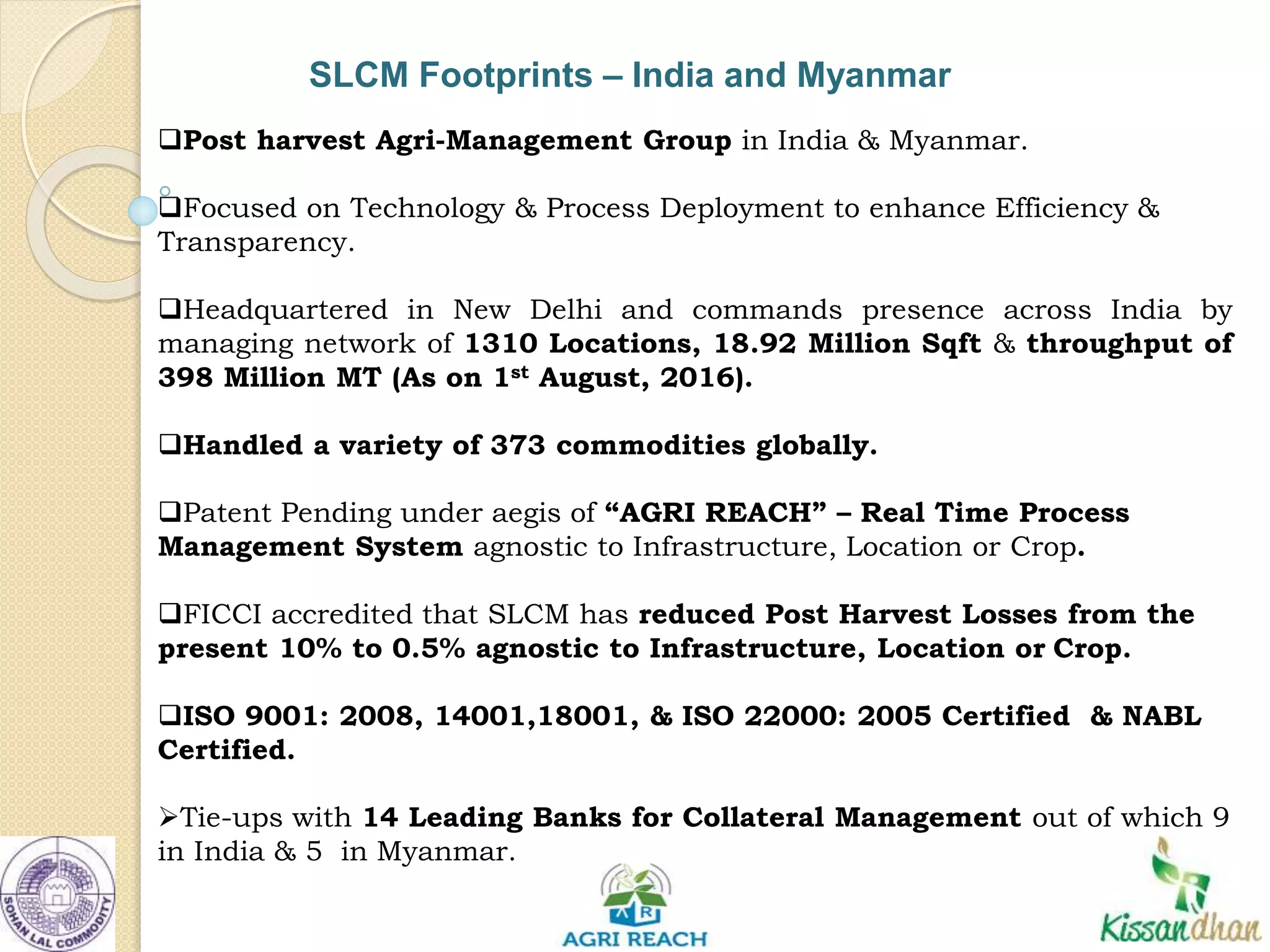 SLCM GROUP | PPTX | Agriculture | Industries