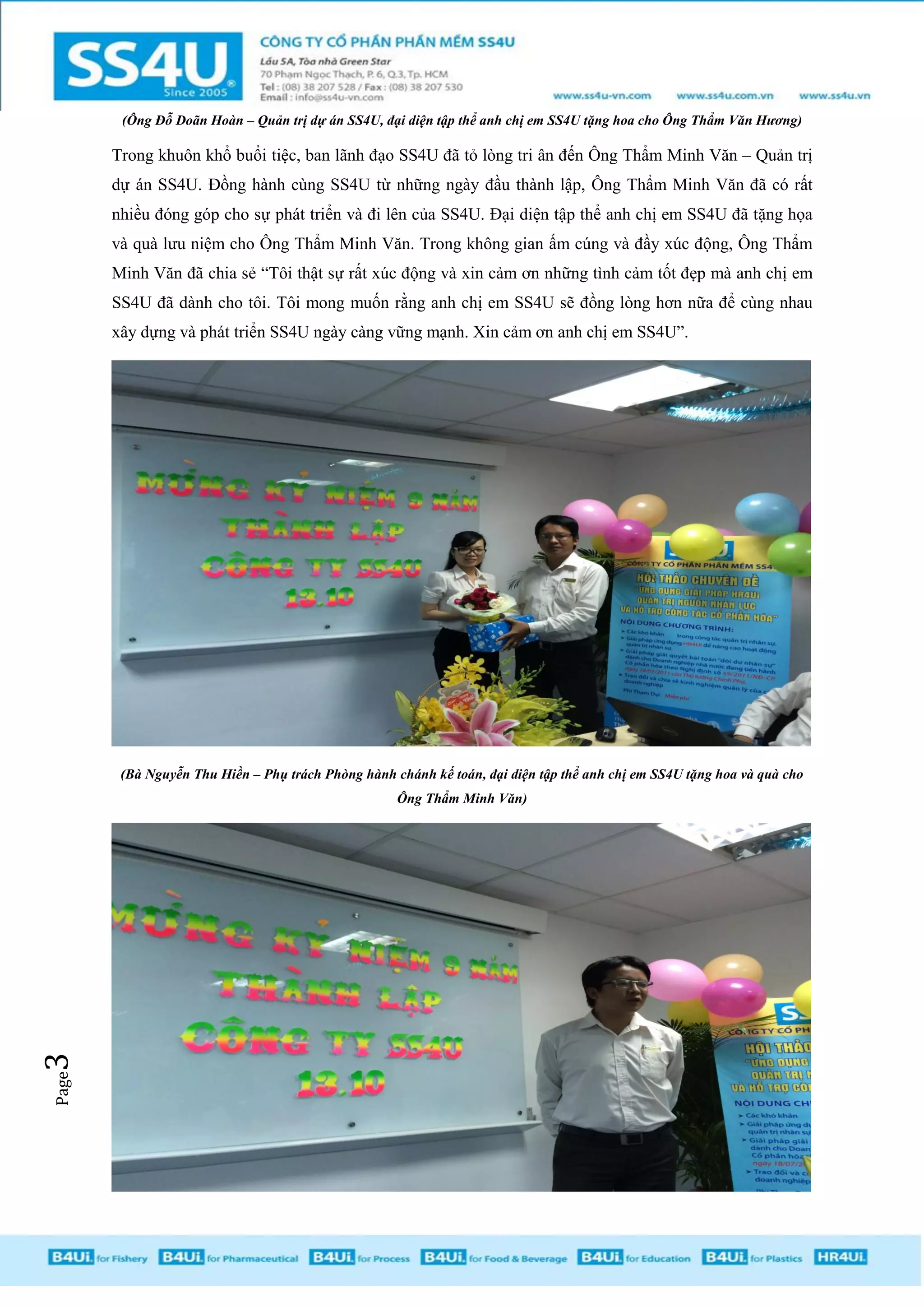 SS4U ky niem 9 nam thanh lap cong ty | PDF