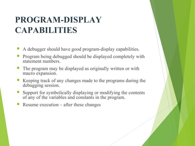 Debugging System Software Ppt Operating Systems Computer