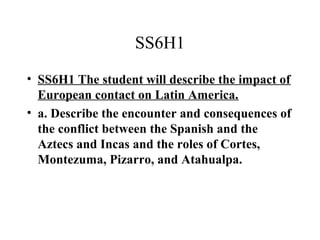 Ss6 h3latin revolution | PPT