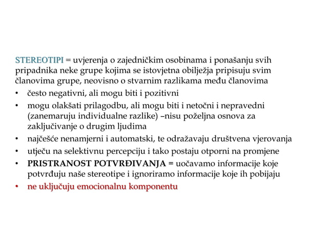 Stereotipi predrasude i diskriminacija | PPTX