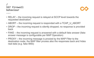 Computaris SS7 Firewall | PDF | Computer Networking | Computing