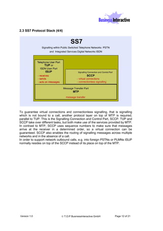Ss7 module 2_v1-0 | PDF