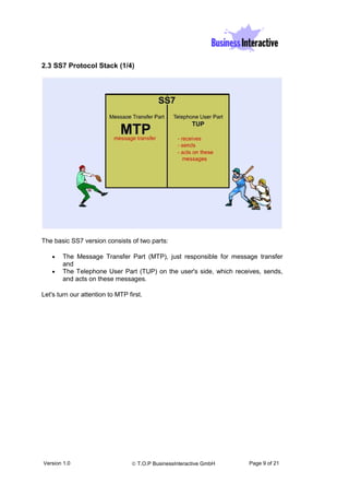 Ss7 module 2_v1-0 | PDF