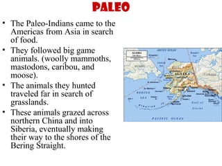Prehistoric Natives SS8H1a | PPT
