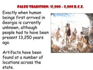 Prehistoric Natives SS8H1a | PPT