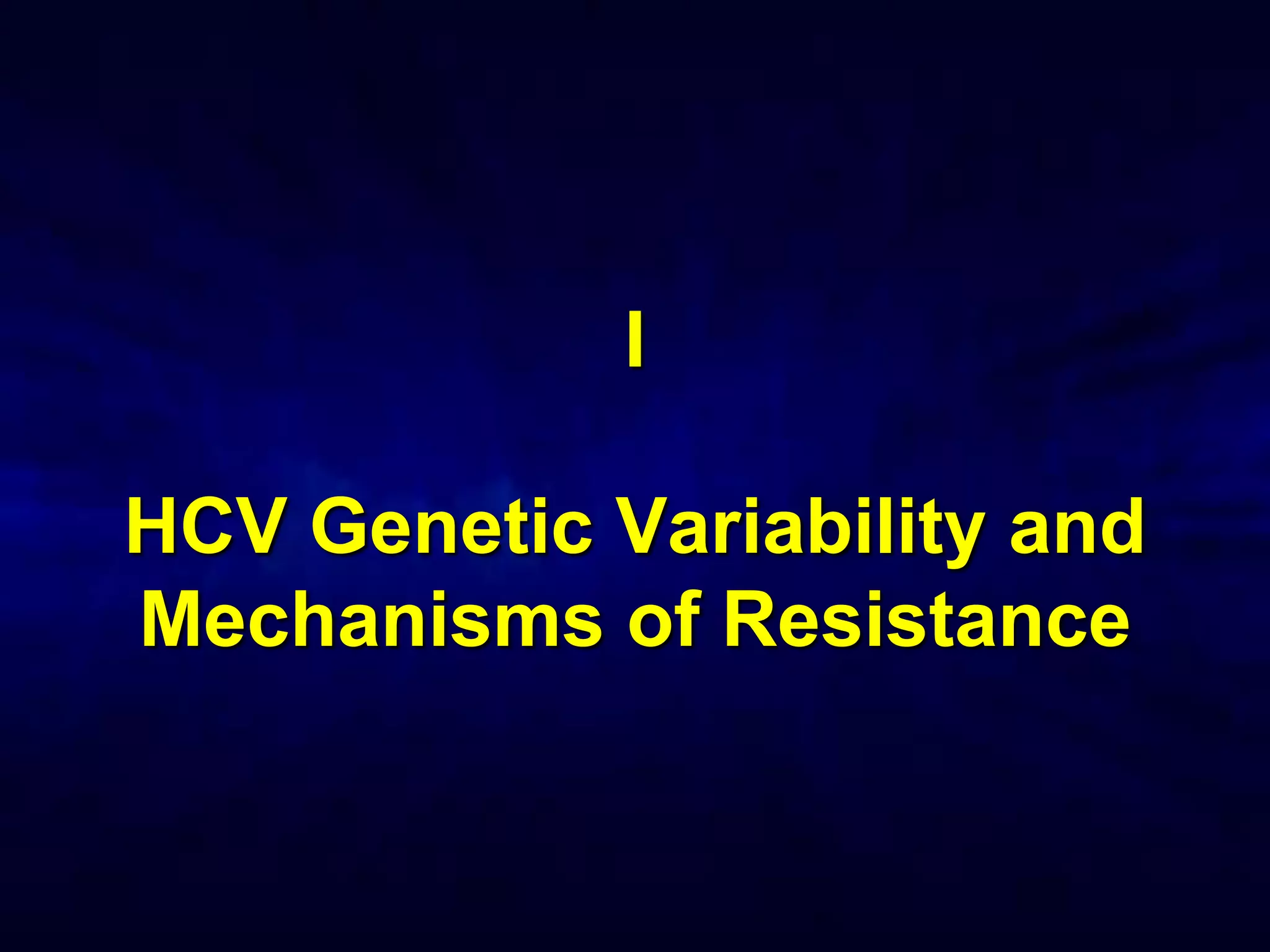 Pawlotzky hcv resistances.pptx du16 | PPTX