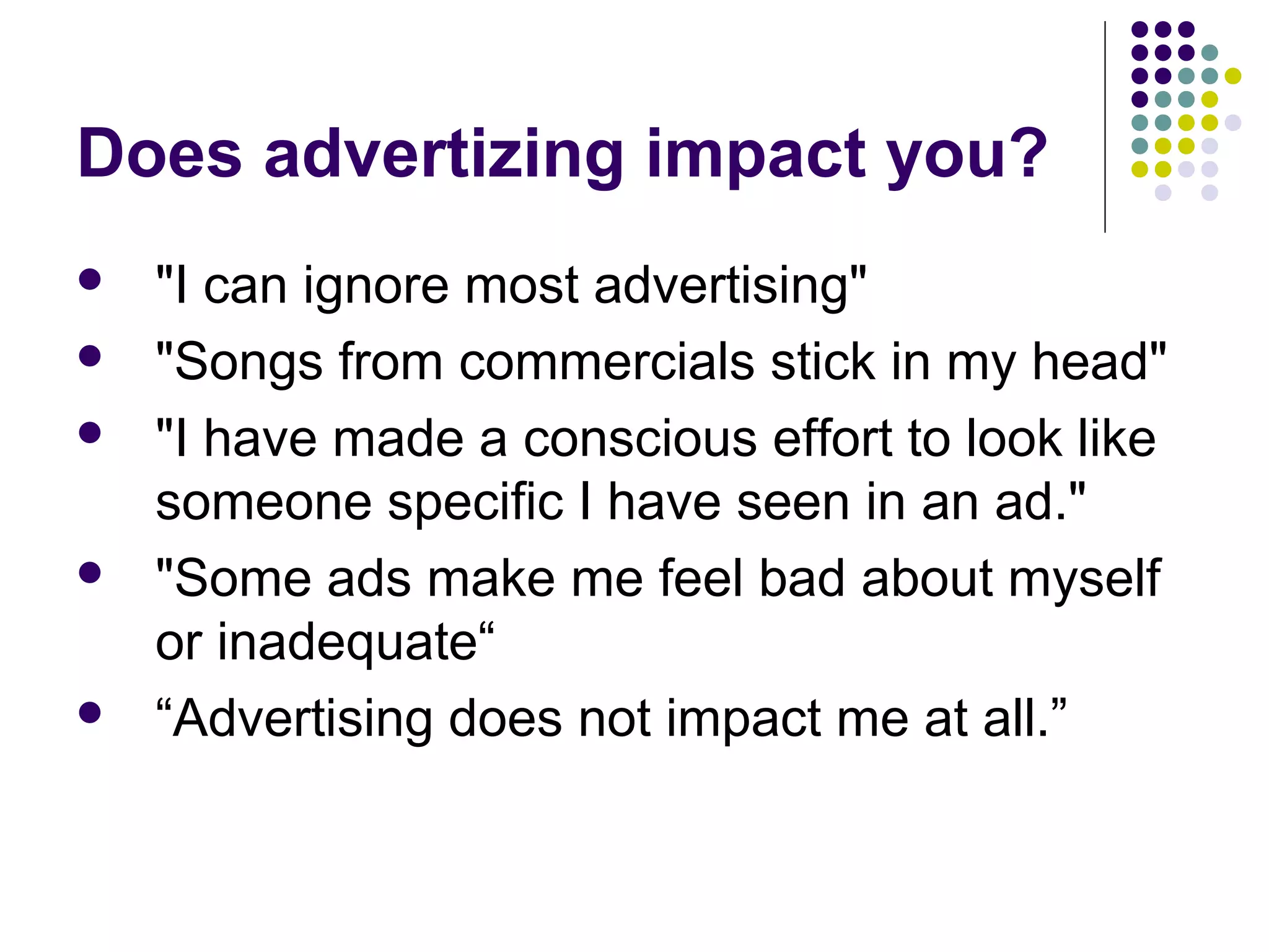 advertising types and techniques | PPT