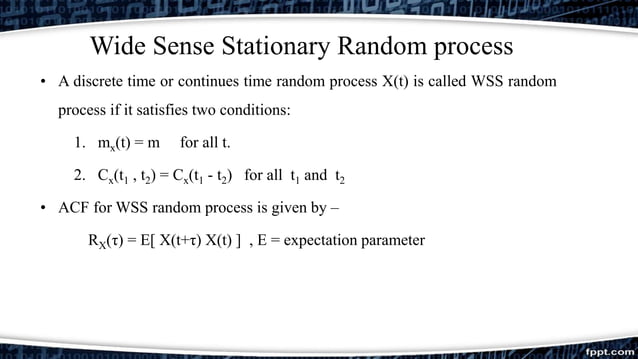 Transformation Of Random Variables And Noise Concepts Ppt