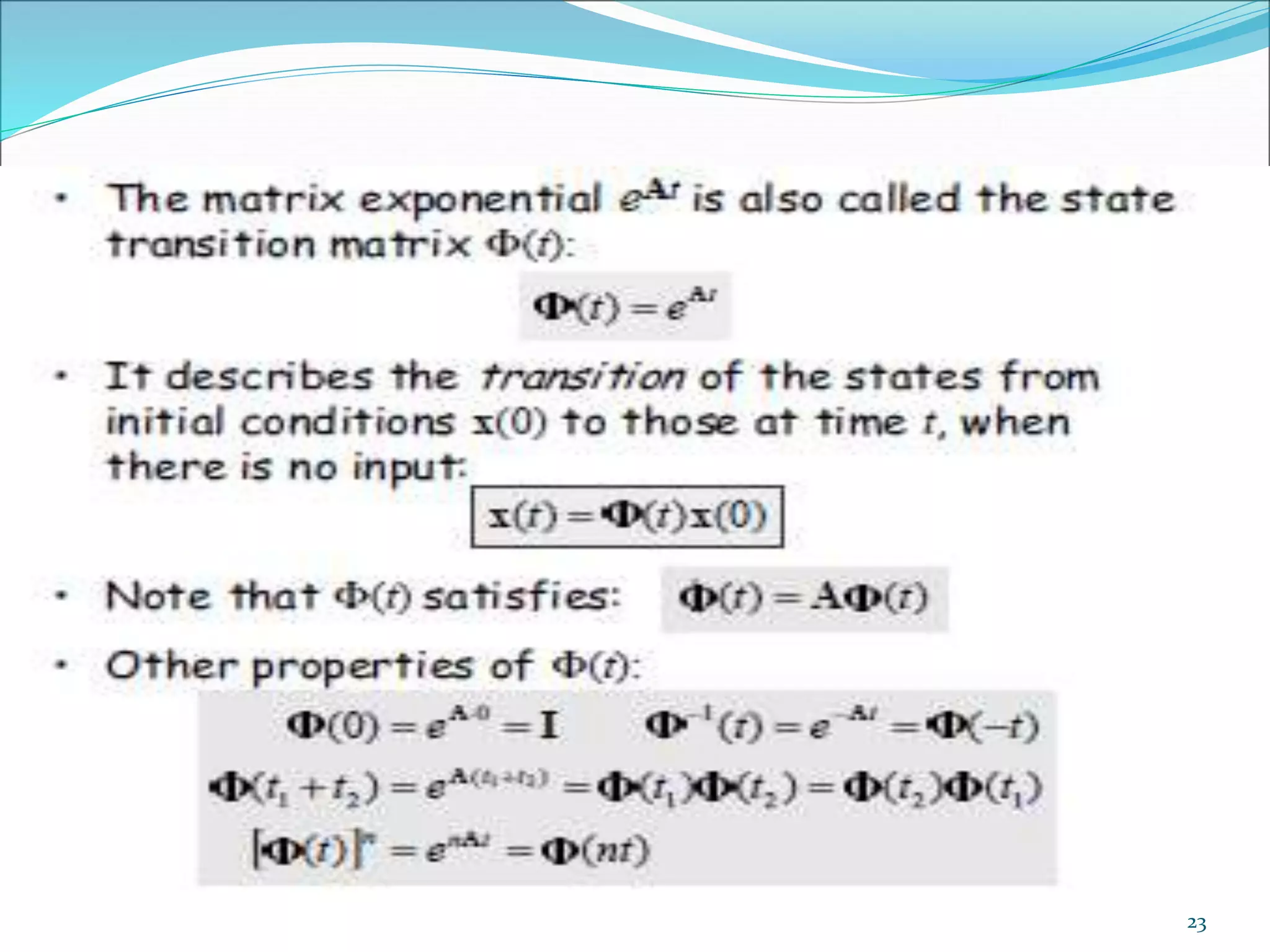 STate Space Analysis | PPT