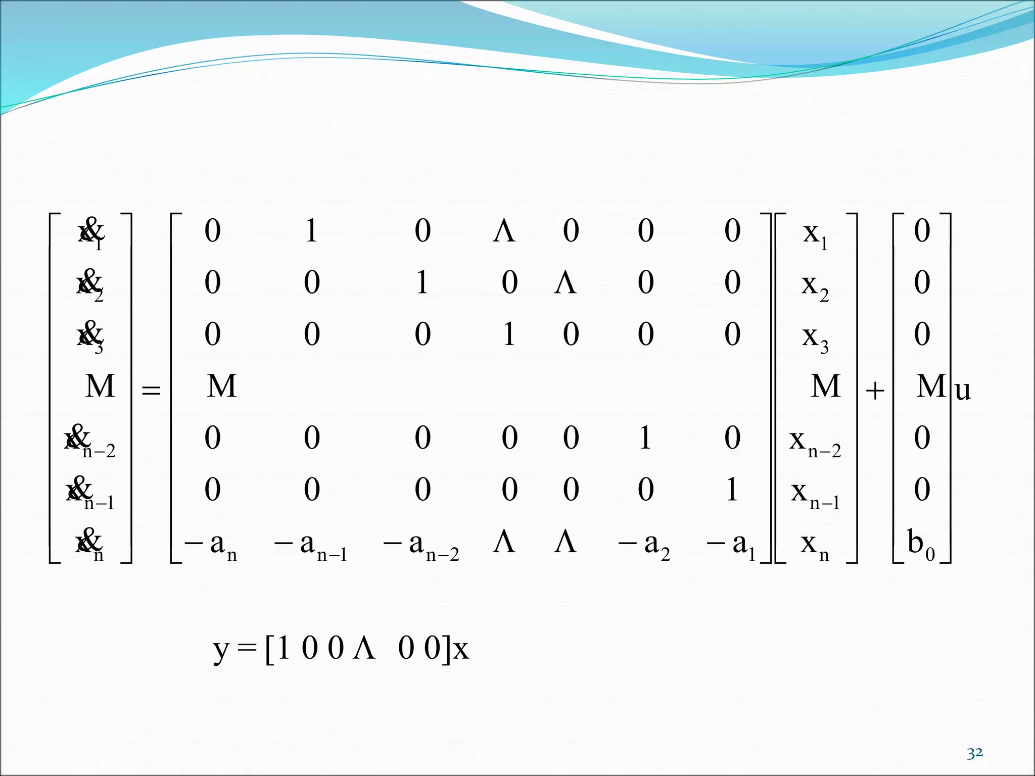 State Space Analysis Ppt