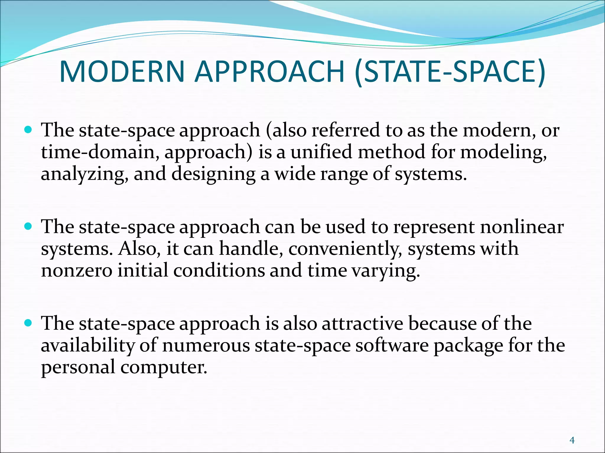 STate Space Analysis | PPT