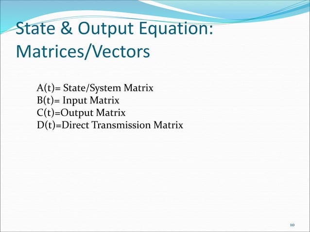 STate Space Analysis | PPT