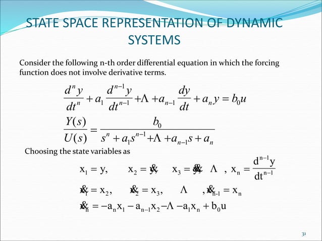 STate Space Analysis | PPT