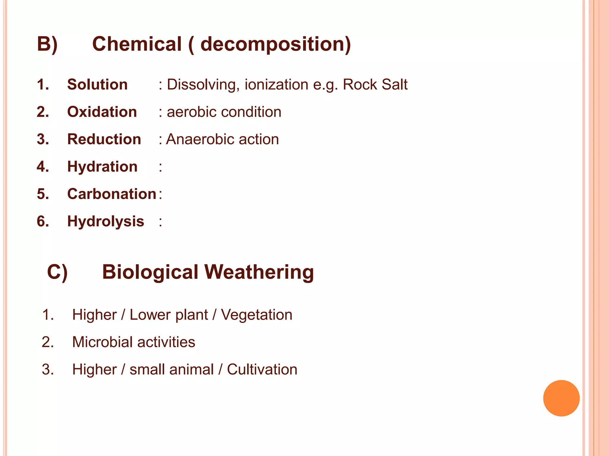 Weathering Of Rocks | PPT