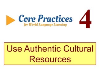 ACTFL Core Practices. Students Build Language Proficiency #wlclassroom ...