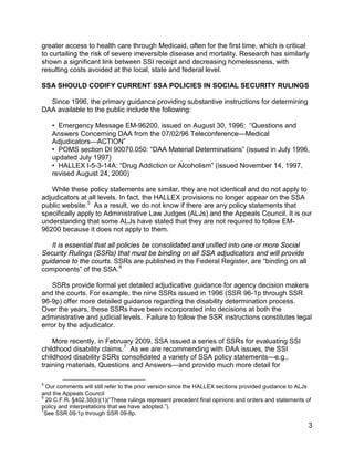 SSA DAA Comments | PDF | Government Support and Welfare | Financial ...