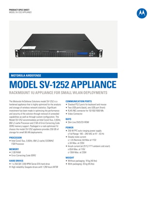 Ss air defense_model_sv-1252_appliance | PDF