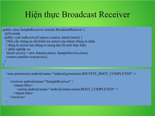 Android Nâng cao-Bài 3: Broadcast Receiver | ODP