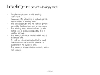 SSA LESSON 5- LEVELLING- AV.pptx