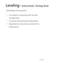 SSA LESSON 5- LEVELLING- AV.pptx