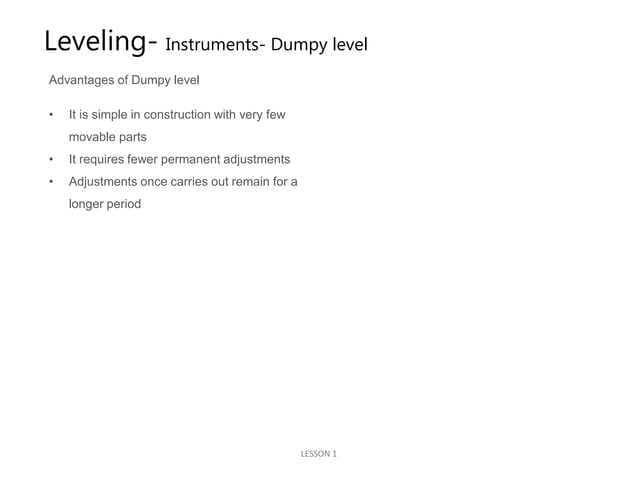 SSA LESSON 5- LEVELLING- AV.pptx