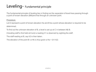 SSA LESSON 5- LEVELLING- AV.pptx
