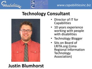 Capabilities Social Club | PPTX