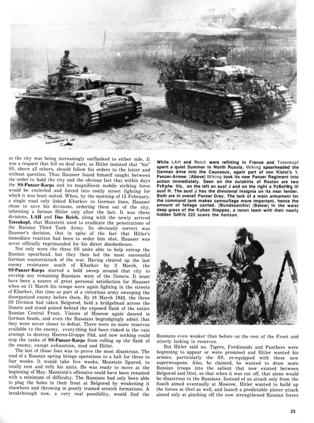 SS armor: a pictorial history of the armored formations of the Waffen ...