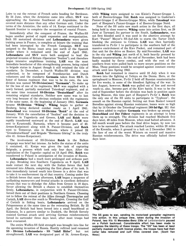 SS armor: a pictorial history of the armored formations of the Waffen ...