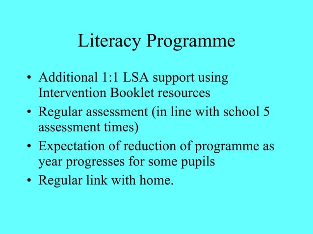 Effective SEN intervention | PPT | Special Education | Education