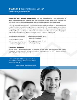 Customer-Focused Selling™ Brochure | PDF