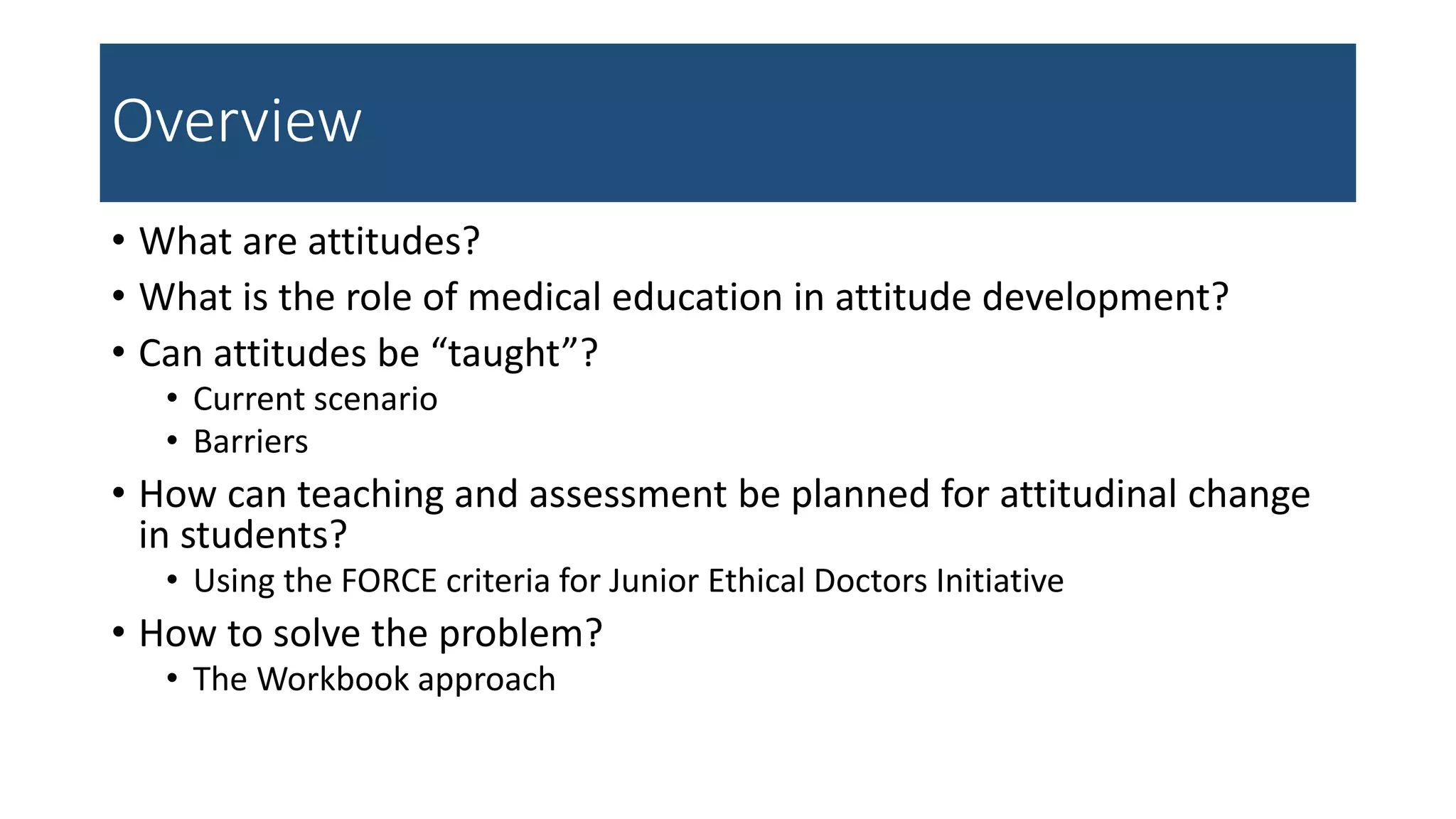 Changing Learners' Attitude by using FORCE | PPTX