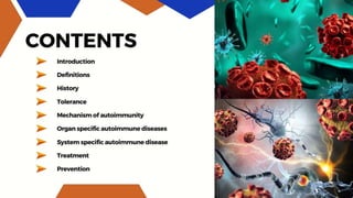AUTOIMMUNE DISORDERS (ORGAN SPECIFIC & SYSTEM SPECIFIC) | PPT