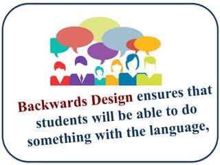 Planning with Backwards Design in the Foreign Language Classroom # ...