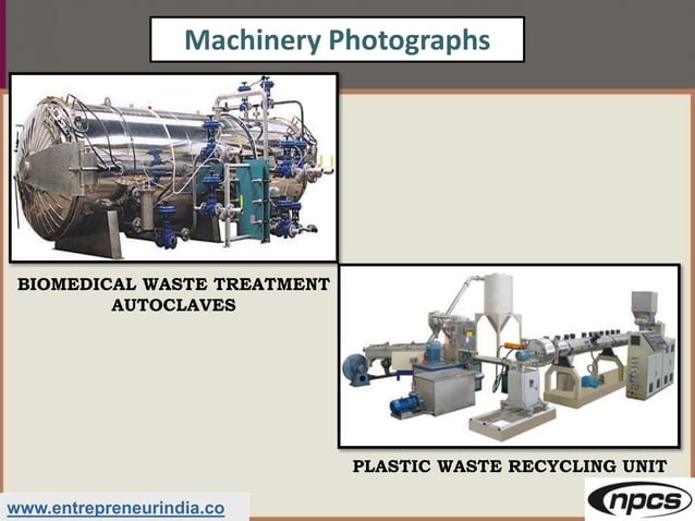 Biomedical Waste Recycling Industry | PPT